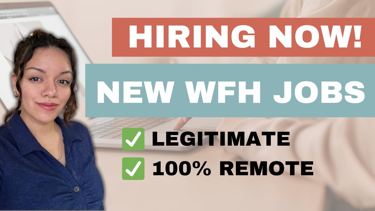 👩🏽‍💻5 New REMOTE US Jobs | Work From Home Job Leads - YouTube