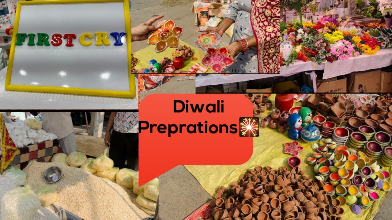 Diwali preparations 🎇 traffic jam in patiala 🚦 - YouTube