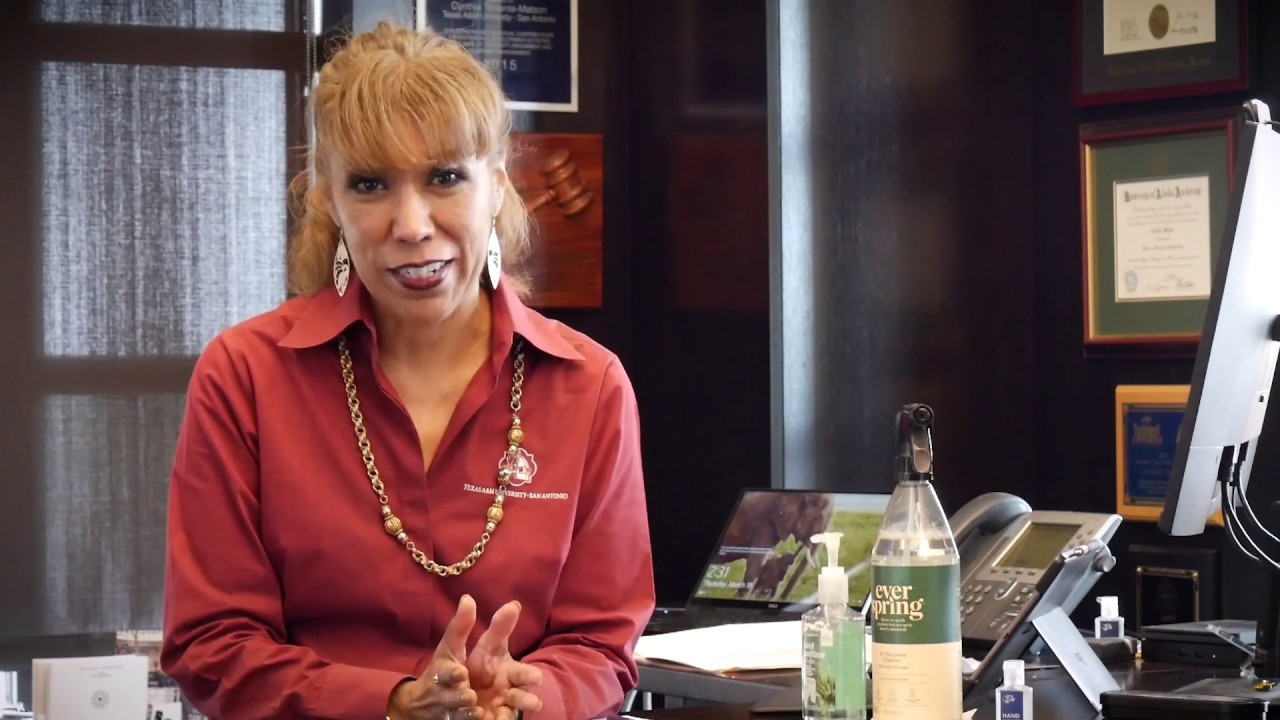 President Cynthia Teniente-Matson message to Students - YouTube