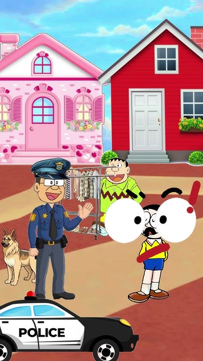 Nobita Bị Trộm Quần áo Short Doraemon Cartoon Youtube