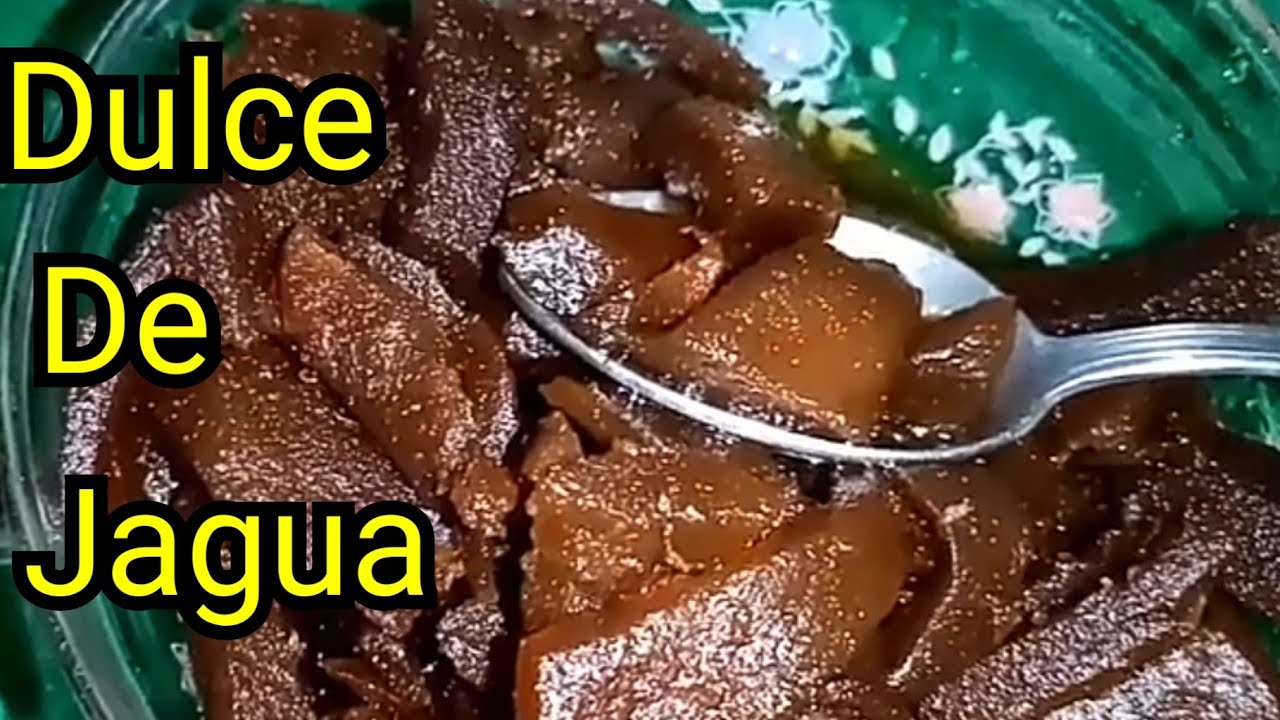 Como hacer dulce de Jagua - YouTube