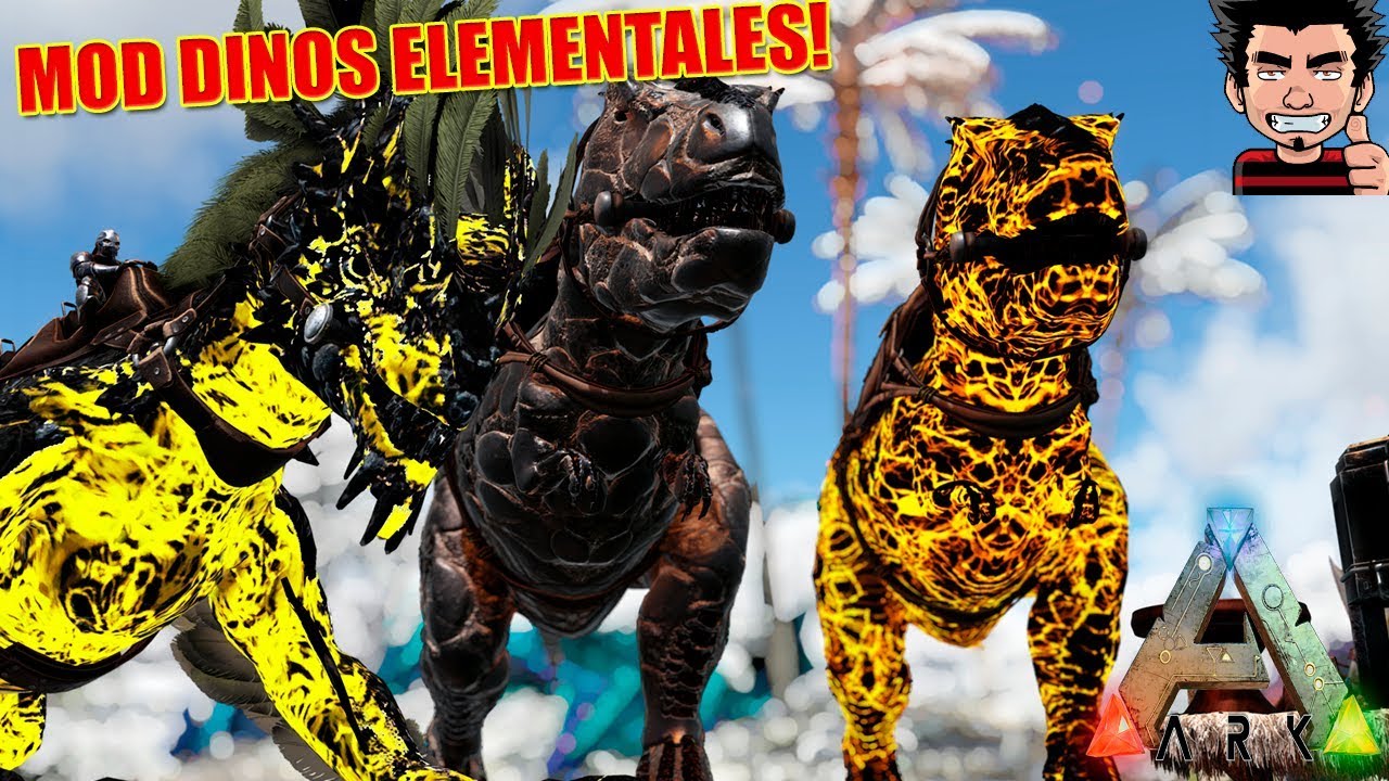 ARK SURVIVAL EVOLVED ARK ELEMENTAL MOD DE DINOS ELEMENTALES TESTEADO Y ...