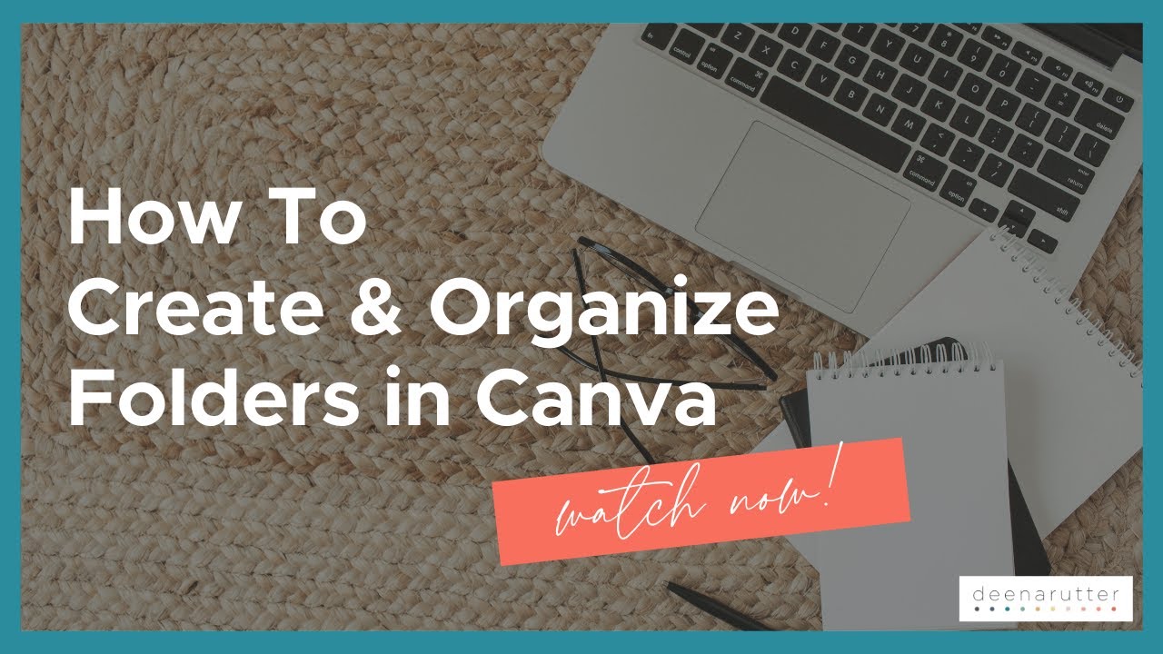 How To Create and Organize Folders in Canva - YouTube