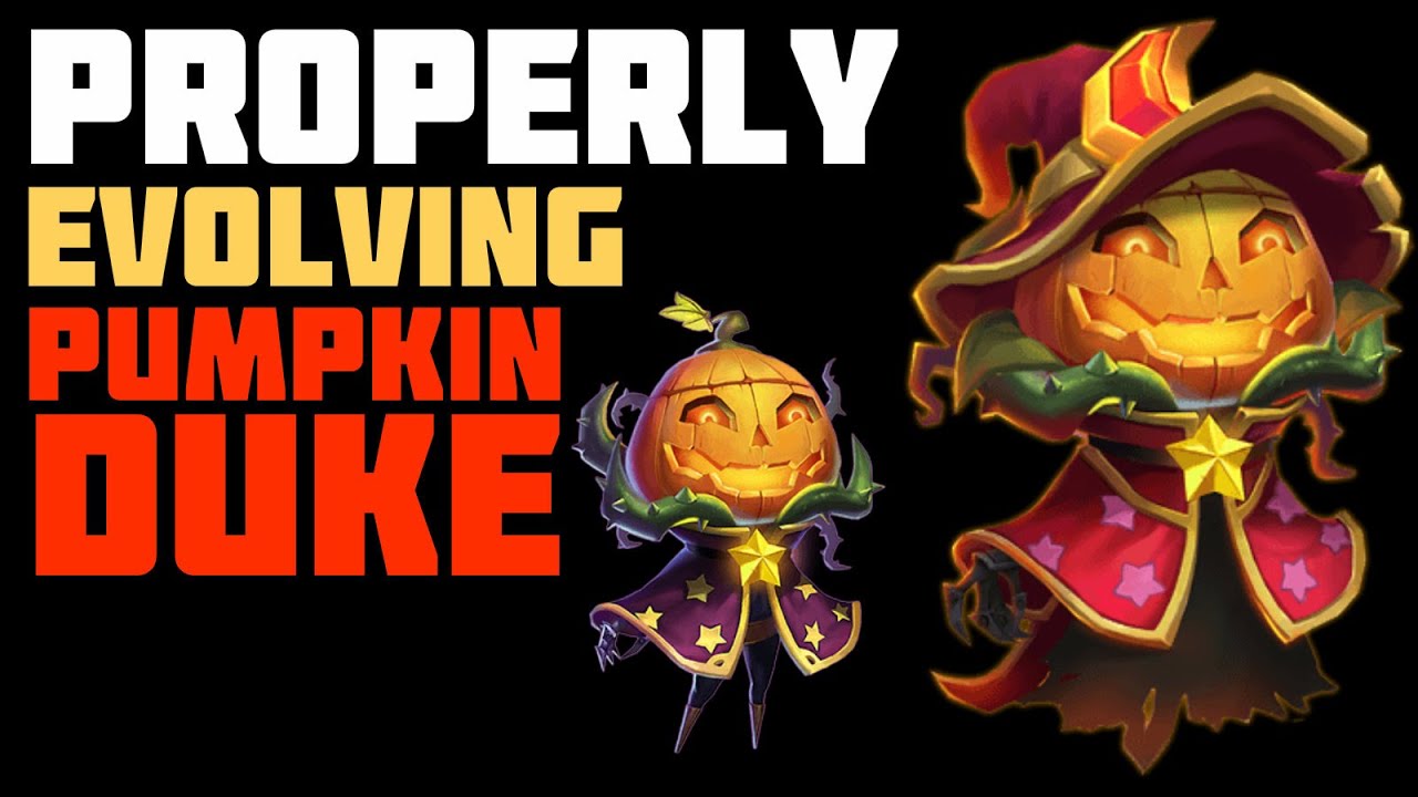 Castle Clash: Properly Evolving Pumpkin Duke (and other heroes) - YouTube