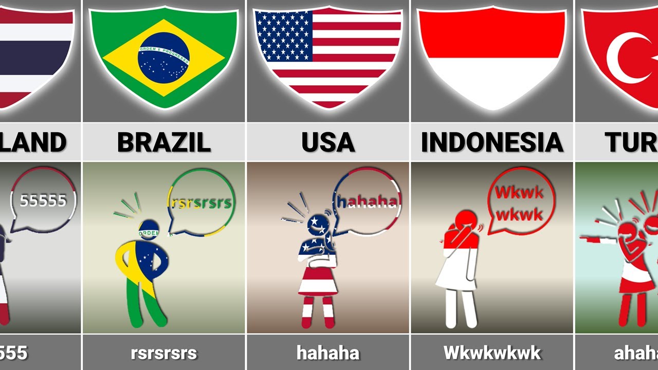 How People Laugh From Different Countries - YouTube