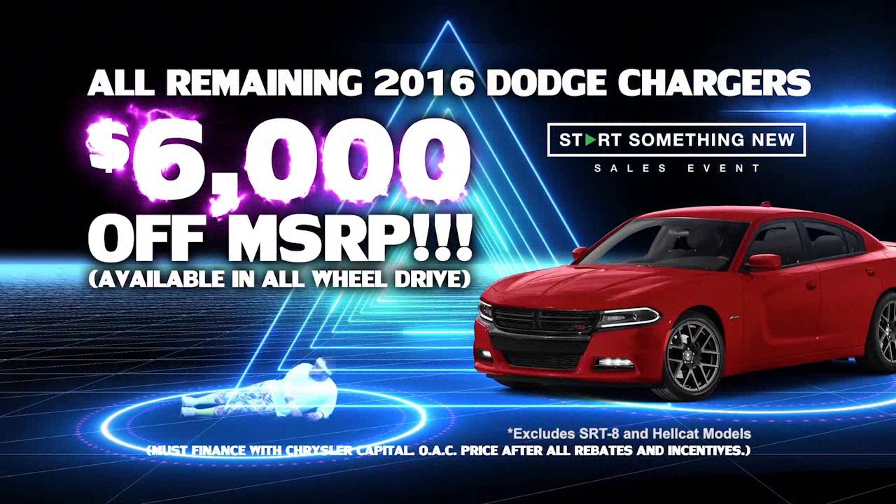 Reno Dodge Jan 2017 Trim Charger 30 TV - YouTube