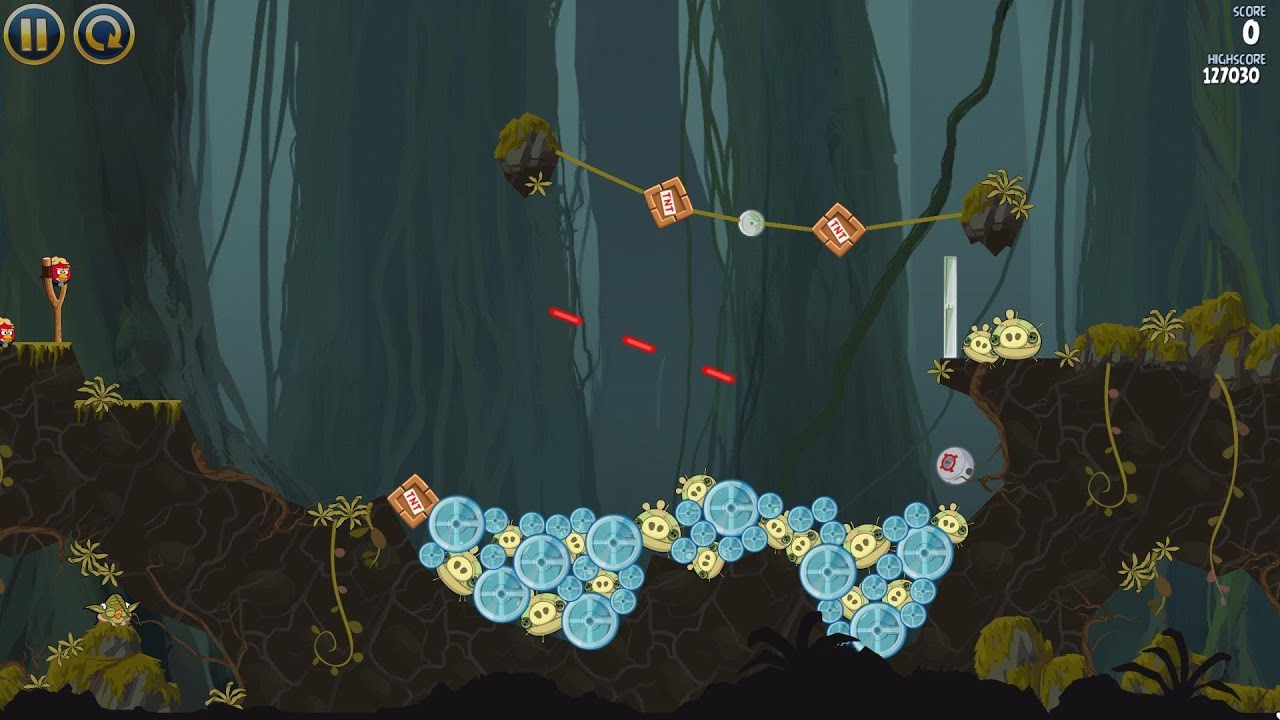 Angry Birds Star Wars - Path Of The Jedi - J-33 - 127030 - YouTube