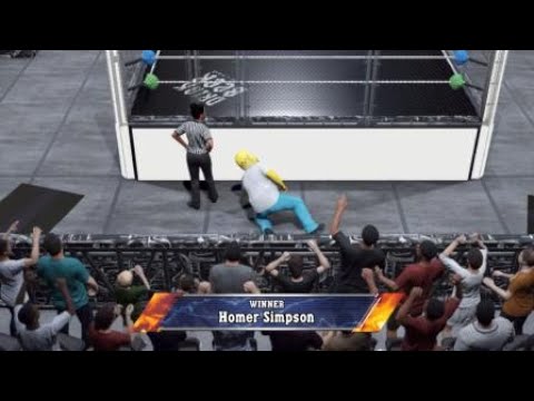 Homer the God ! WWE 2K23 - YouTube