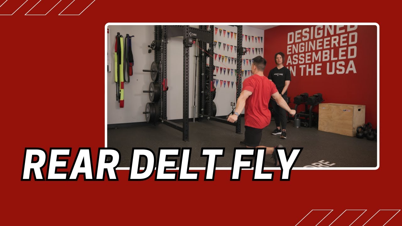 Rear Delt Fly | Cable Machine Exercise - YouTube