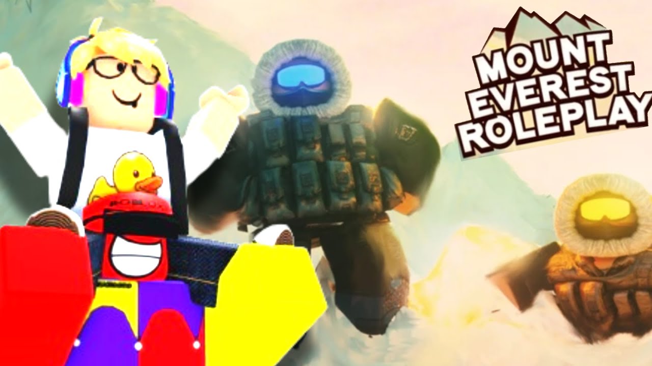 MENDAKI GUNUNG TERTINGGI DI DUNIA!!! Mt. Everest Climbing Roblox ...