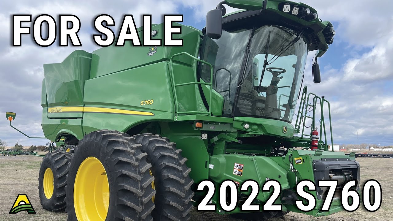2022 JOHN DEERE S760 - 438013 - FOR SALE - YouTube