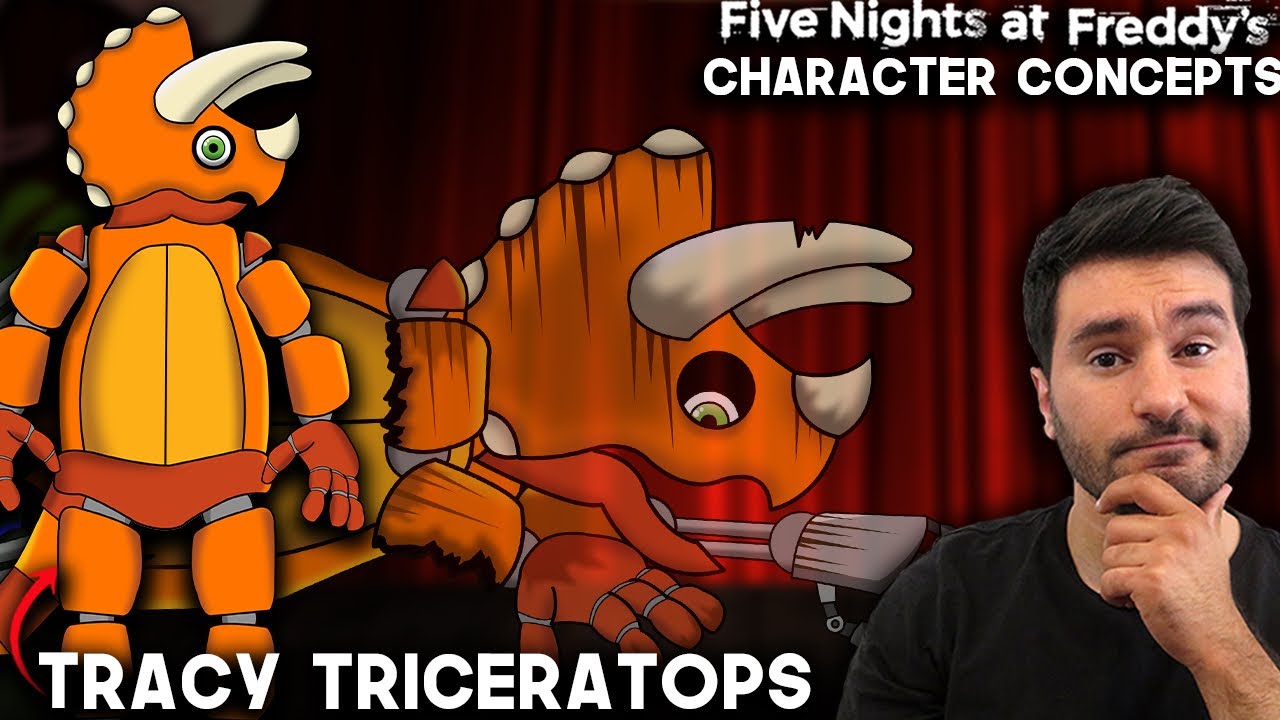 What Needs To Be In FNAF | Tracy Triceratops | Five Nights At Freddy's | Character Concepts ...