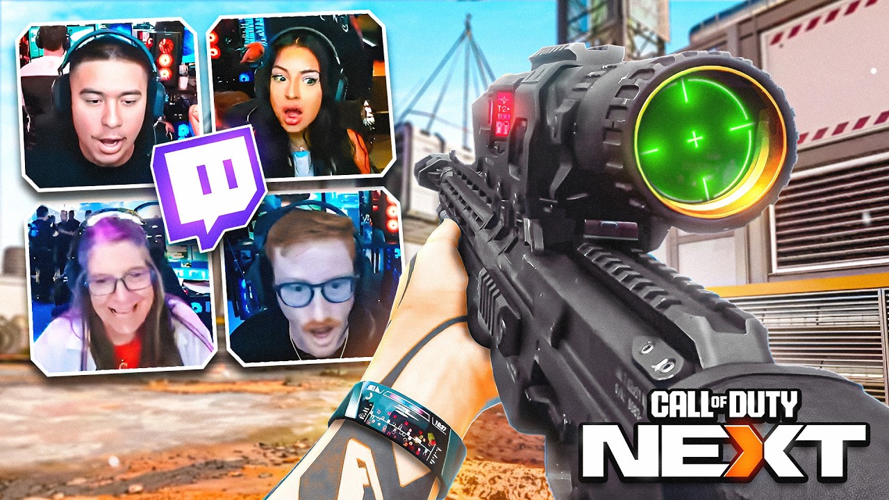 Killing Streamers with my Sniper on BLACK OPS 7!! (COD NEXT) - YouTube