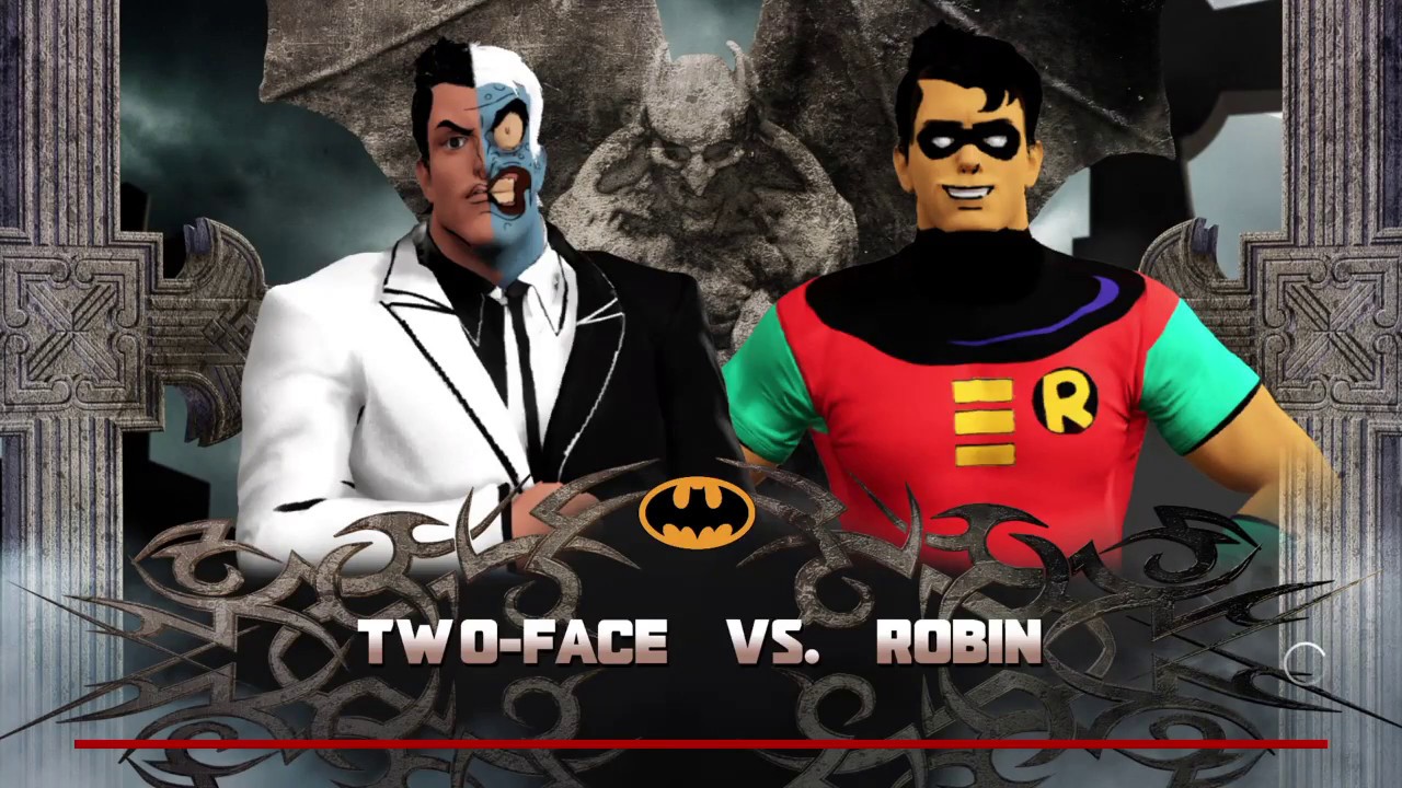 WWE 2K17 - Two-Face vs. Robin - YouTube