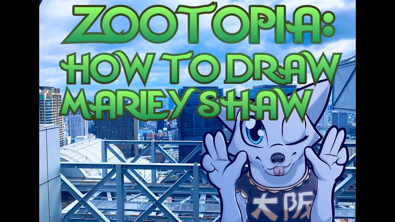 ZOOTOPIA CARTOON Marley Shaw Art Demonstration in Procreate - YouTube