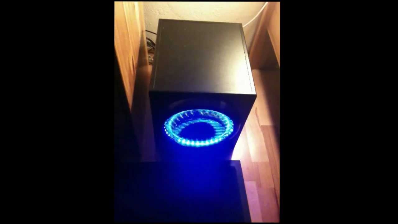Logitech Z906 LED MOD - YouTube