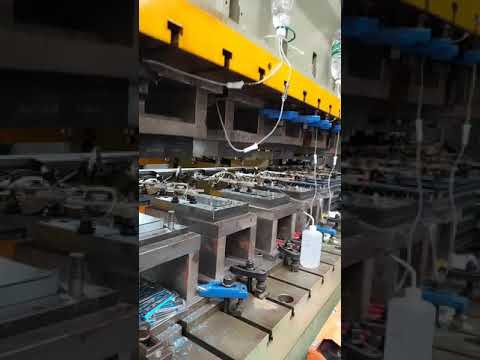transfer die stamping - YouTube