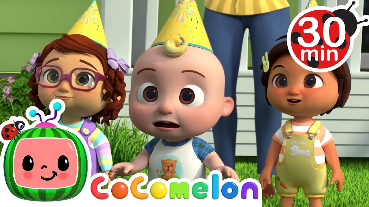 Dinosaur Birthday for kids | Cody Time Nursery Rhymes & Kids Songs ...