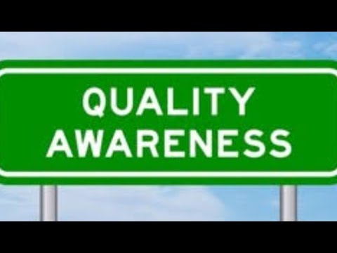 Quality Awareness part 2 - YouTube
