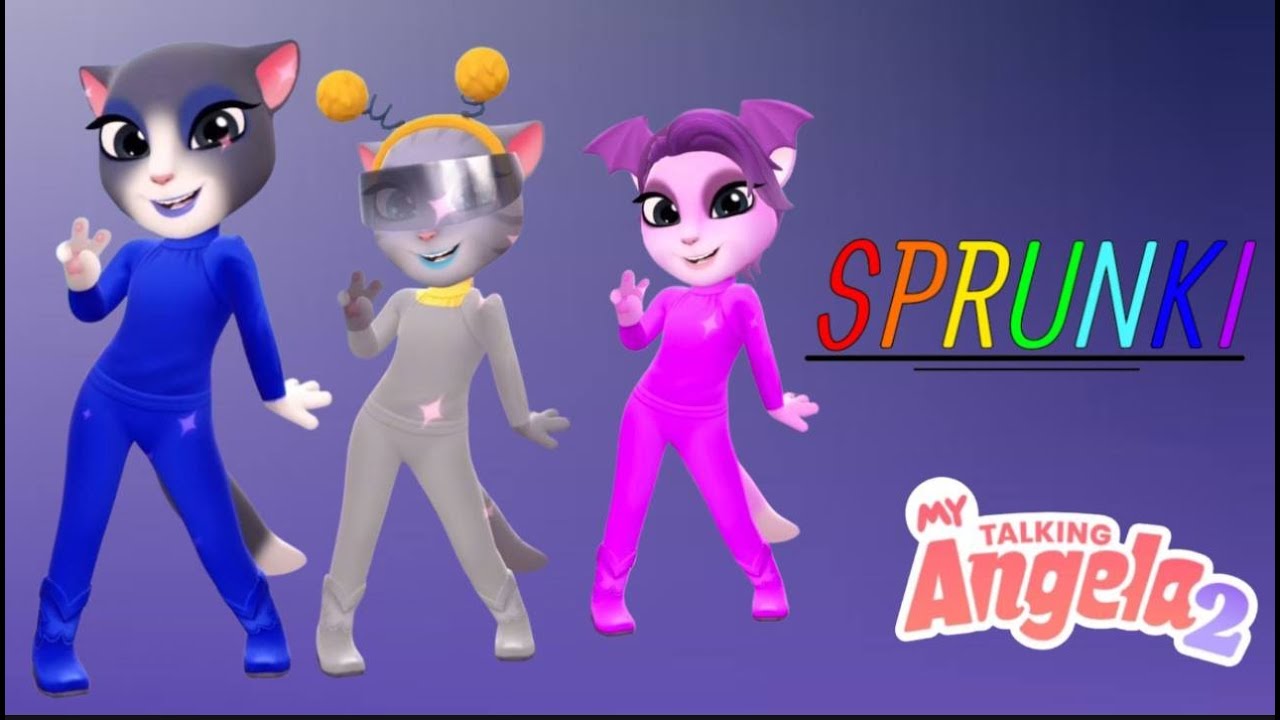 Incredibox Sprunki - Jevin - Fun Bot - Durple - My Talking Angela 2 😍 ...