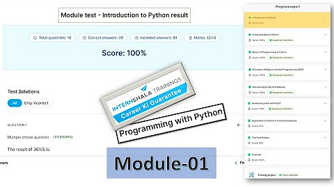 Programming with Python Solutions - YouTube