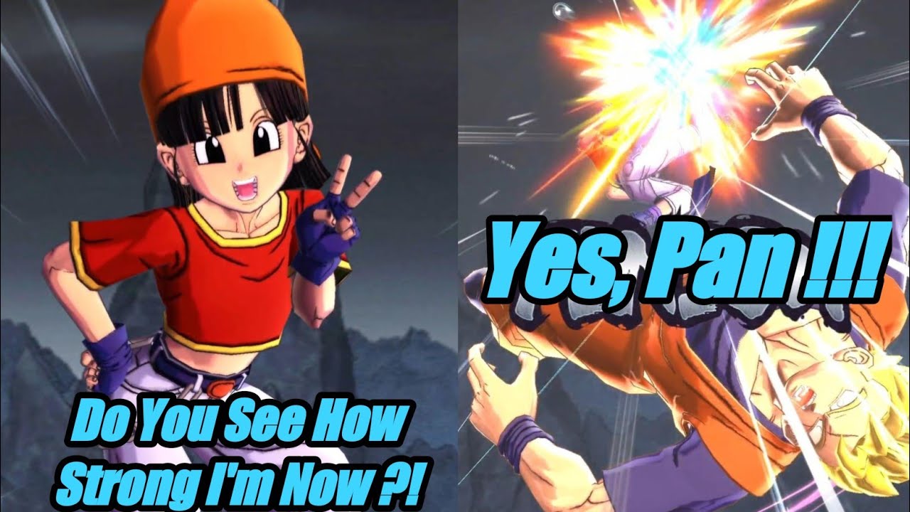 Pan Showing Her Father Gohan Who The Boss Is! Dragon Ball Legends - YouTube