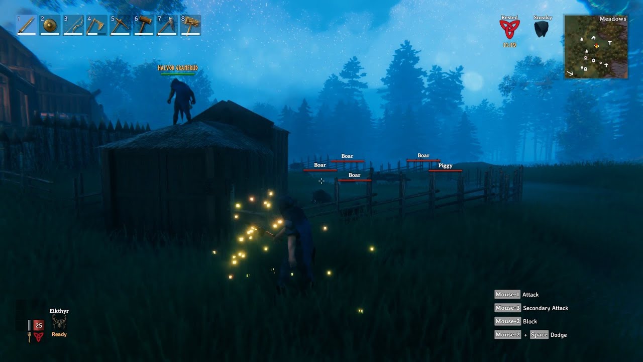 Valheim Hammer Bug - YouTube