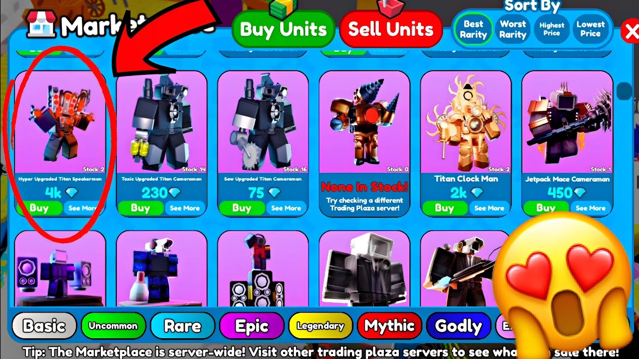 I BOUGHT HYPER UTS FOR 4000 GEMS 💎 Toilet Tower Defense Episode 72 PART ...