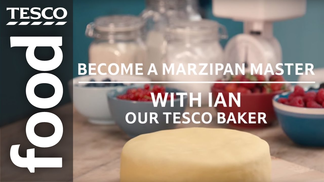 Fuss-Free Marzipan With Ian, Our Tesco Baker I Tesco Food - YouTube