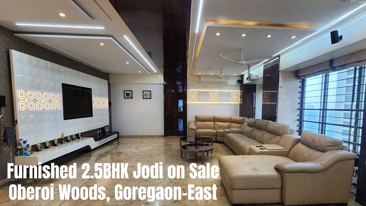 Furnished 2.5BHK Jodi | For Sale | Oberoi Woods | OPENMINDS +91 ...