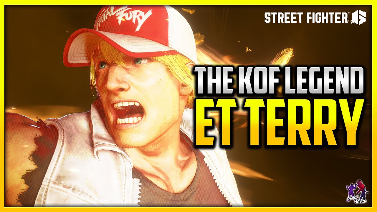 SF6 ET ! Amazing Terry Of The KOF LEGEND !!! STREET FIGHTER 6 - YouTube