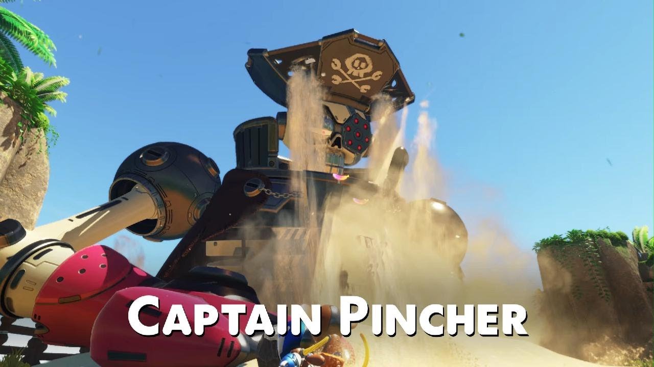 ASTRO BOT / Captain Pincher boss fight - YouTube
