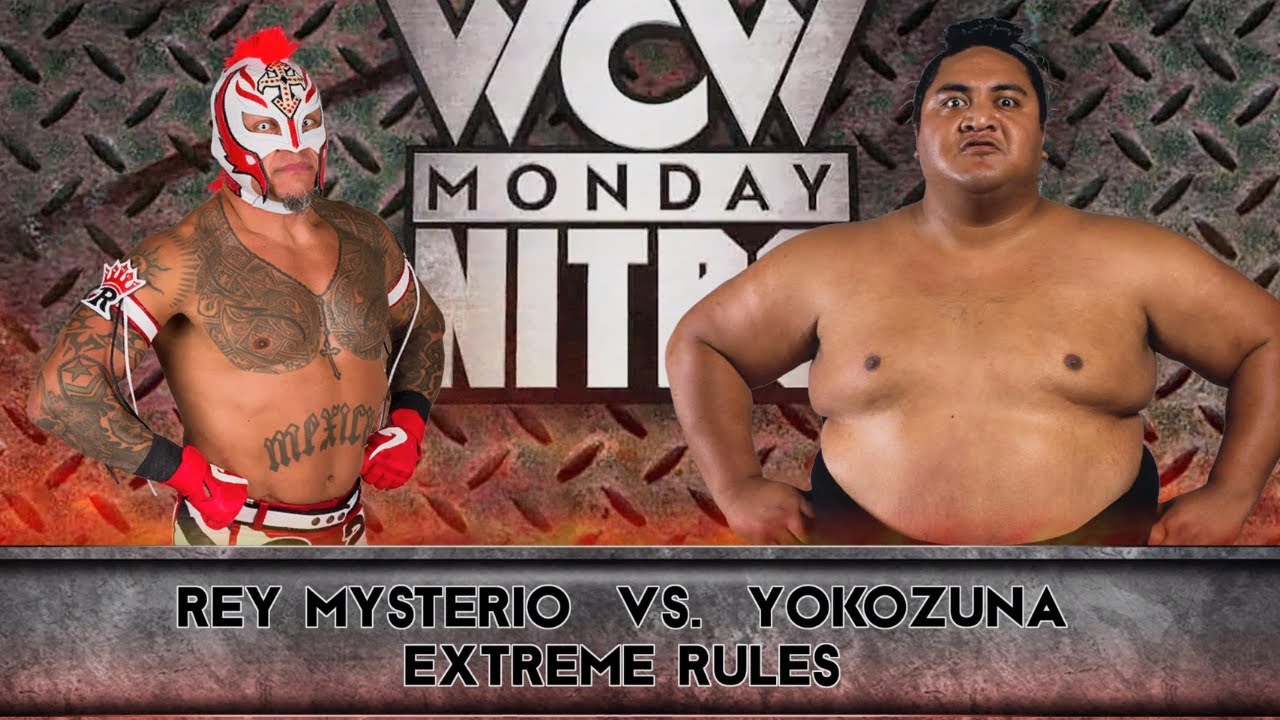 Rey Mysterio vs Yokozuna | Extreme Rules | cruiserweight clashes Super ...