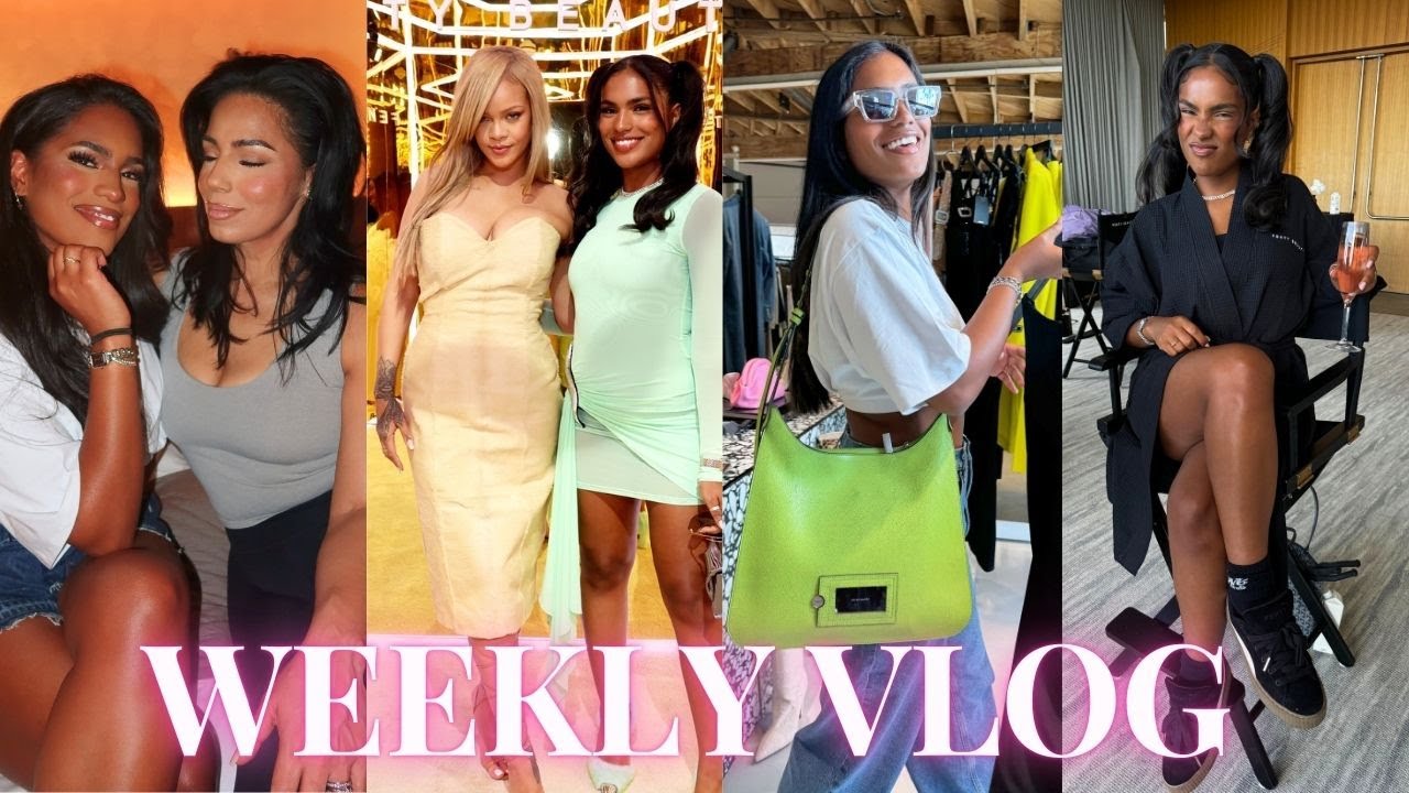 WEEKLY VLOG ♡ (the most insane moment meeting rihanna?!! mommy daughter ...
