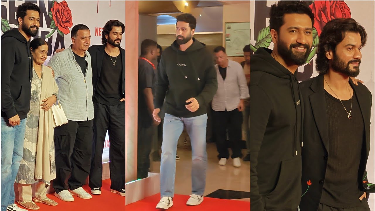 Chhava Vicky Kaushal With Family Mother Father And Brother Sunny ...