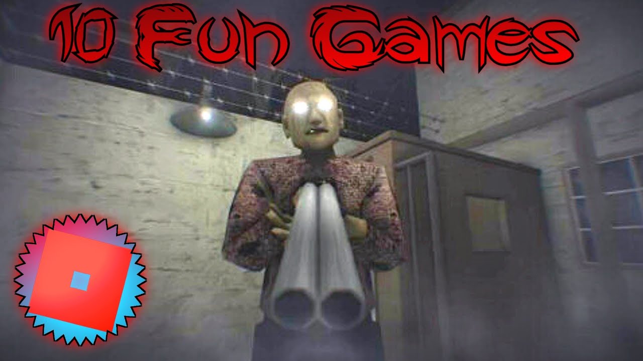 10 FUN ROBLOX GAMES (Just Gameplay) - YouTube
