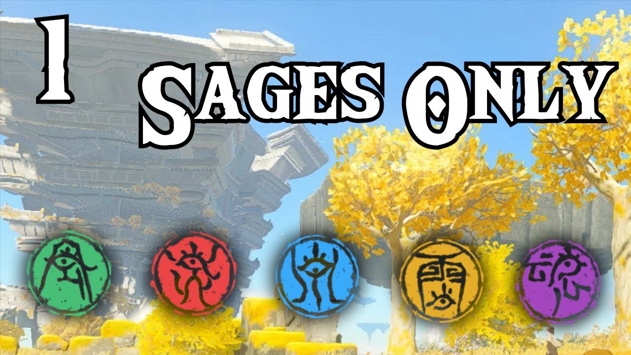 Trying To Only Use Sages In Zelda TOTK- L1 #totk #tearsofthekingdom # ...