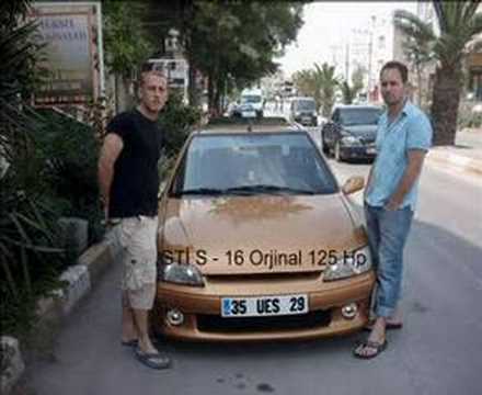 106 Peugeot GTİ - S 16 Otoban Faresi İzmir - URLA
