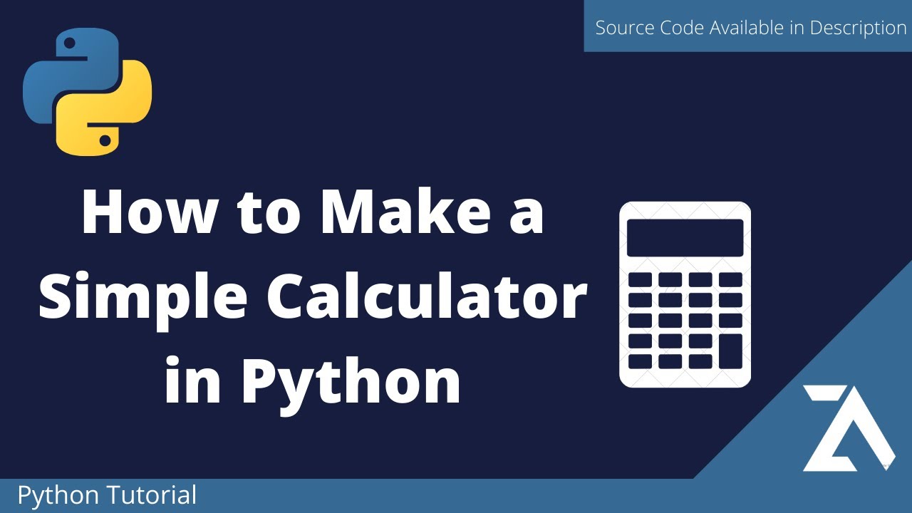 How to Make a Simple Calculator in Python | AZ Code Academy - YouTube