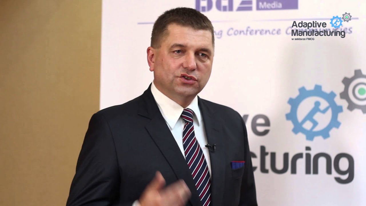Marek Scholz (Bahlsen) podczas Forum Adaptive Manufacturing w sektorze FMCG - YouTube