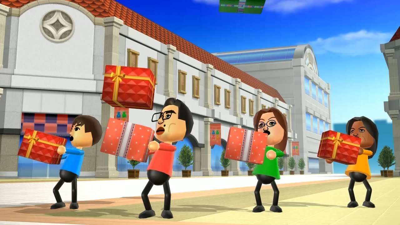 Wii Party - Shifty Gifts & Free Minigames| Cartoons Mee - YouTube