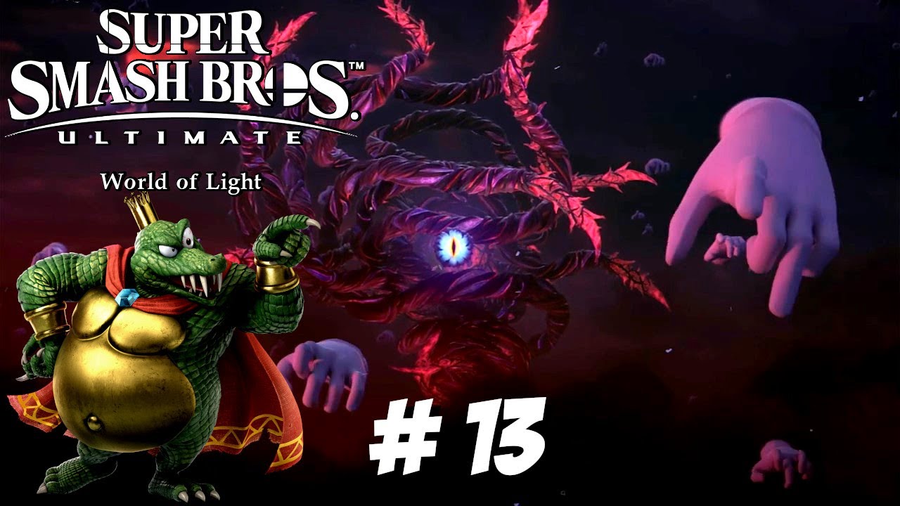 Super Smash Bros Ultimate World of Light Walkthrough Part 13 The Dark ...