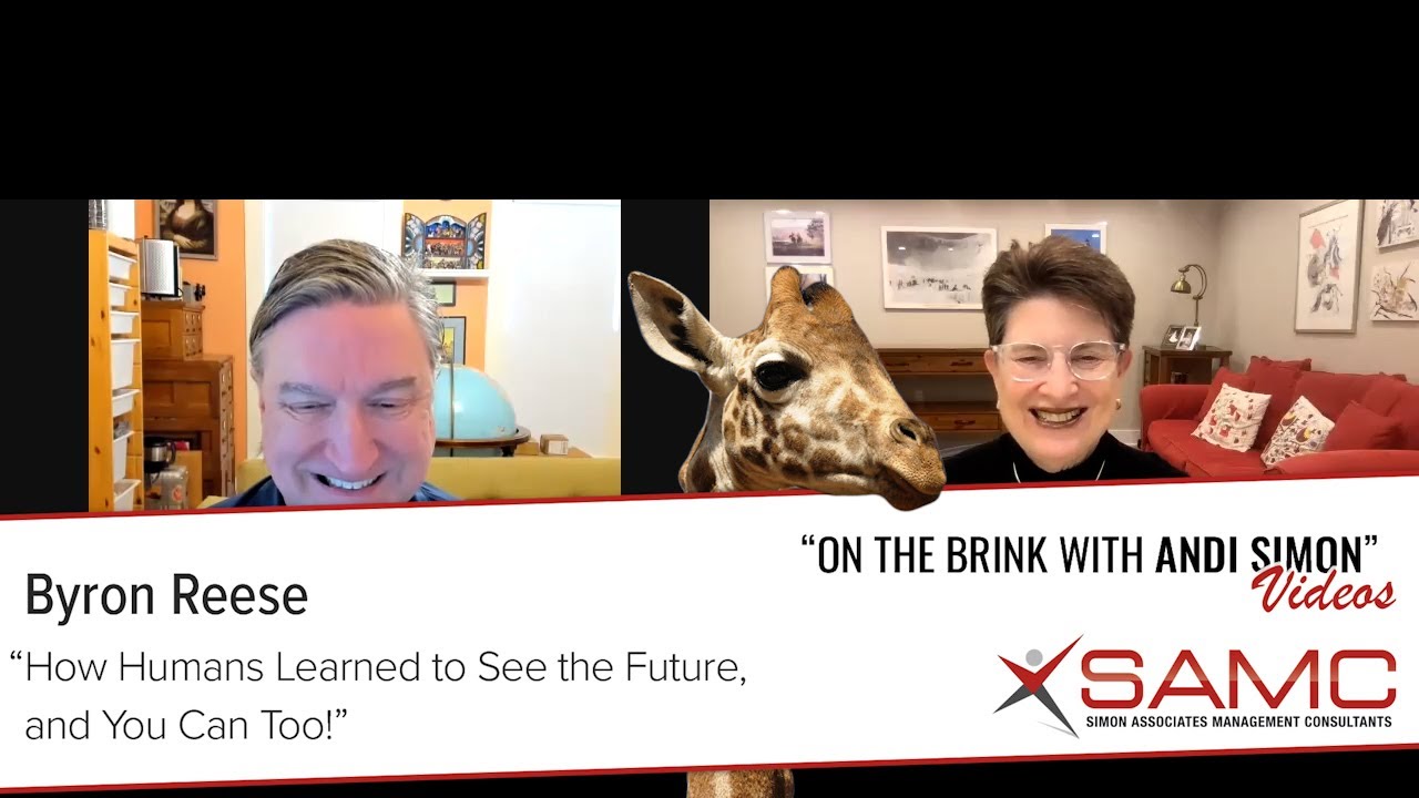 On the Brink with Andi Simon | Podcast | Special Guest Byron Reese ...