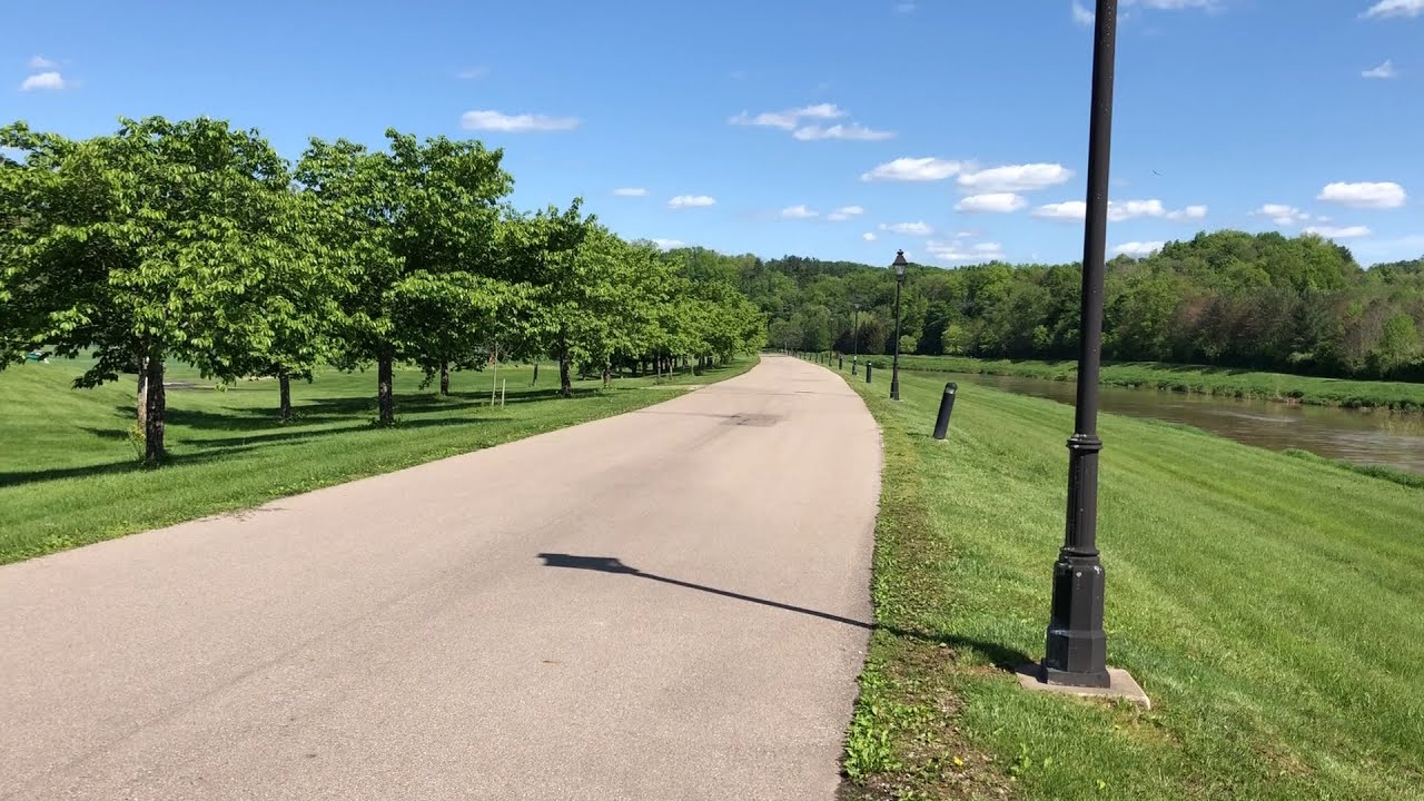 Hockhocking Adena Bikeway The Plains to Athens - YouTube