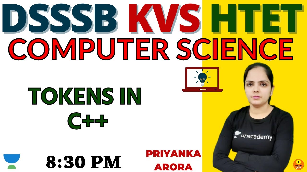 Tokens In C Computer Science Target Dsssbkvsalltet 2021 Priyanka Arora Youtube