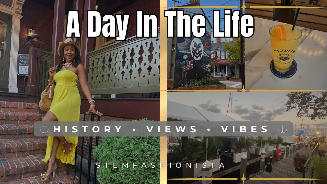 DMV Fall Diaries 🍁| A Perfect Day Trip to Annapolis 🍂 History, Views ...