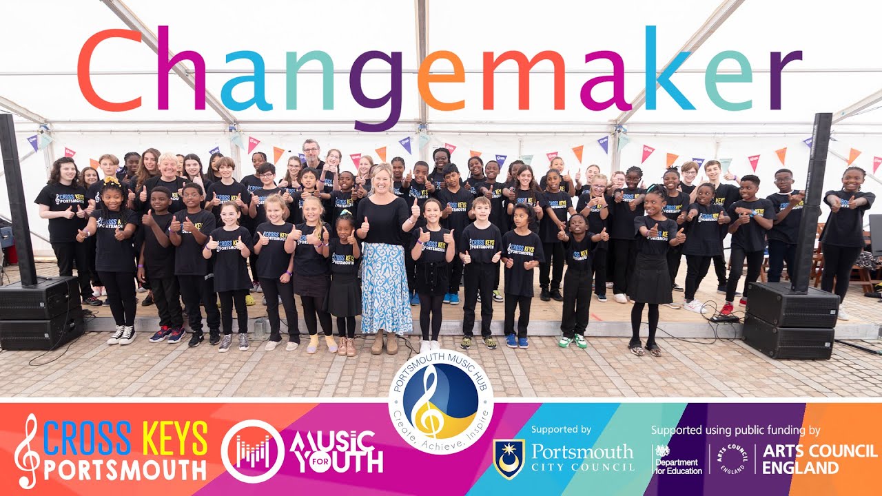 Changemaker - Cross Keys Choir at Music for Youth Festival 2024 - YouTube