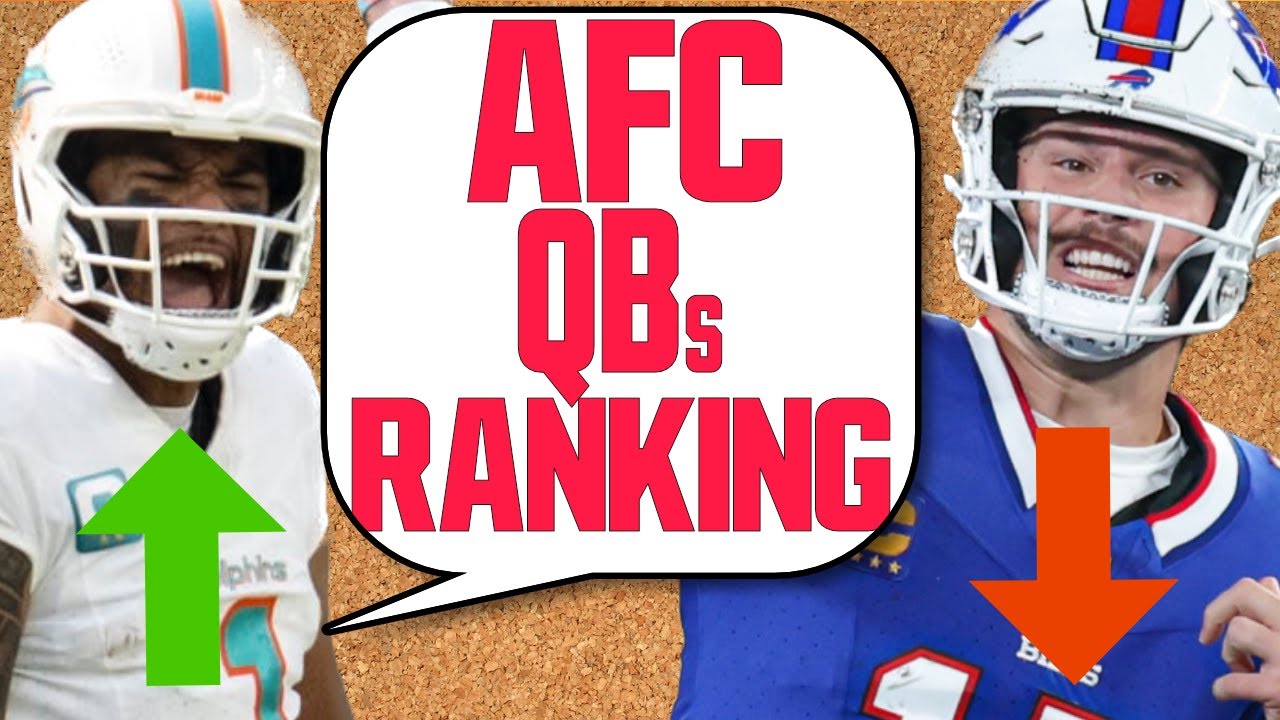 JOSH ALLEN MAKES QUINCY LOOK BAD - AFC QB POWER RANKINGS - YouTube