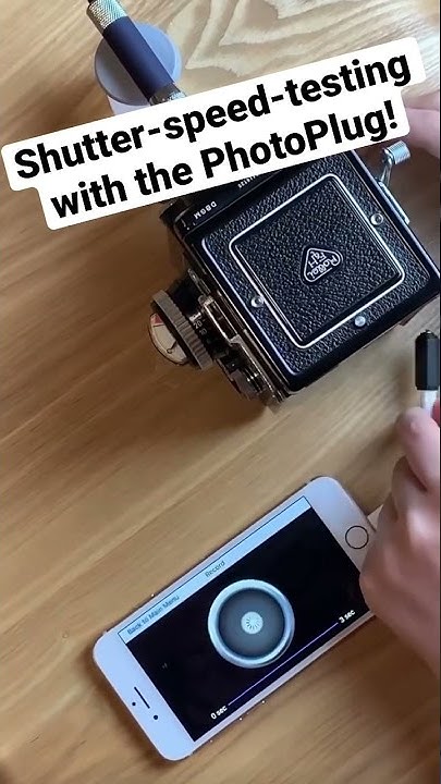 PhotoPlug shutter-speed-tester for your smartphone! - YouTube