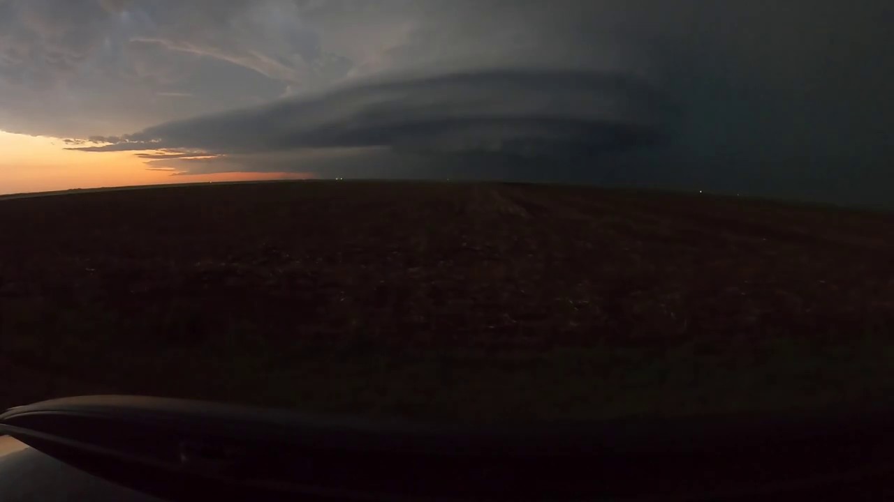 Time Lapse of Moscow, KS Supercell (5/21/2020) - YouTube
